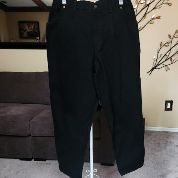 Hunt Club | Jeans | Nwt Hunt Club Baggy Fit Sz 8 Black Denim Jeans ...